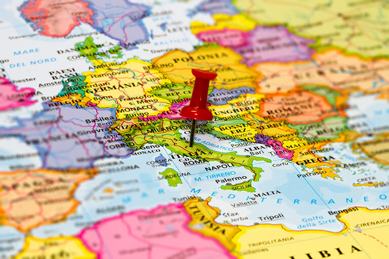 In Italy - MSA Mizar